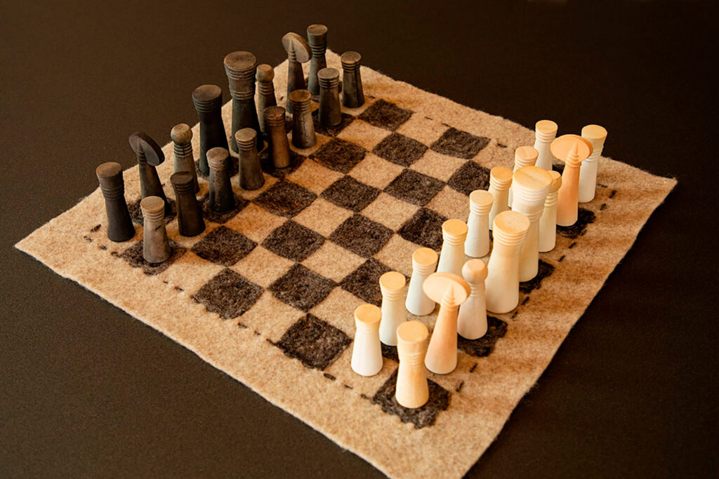 Felt chess board | Ezeis